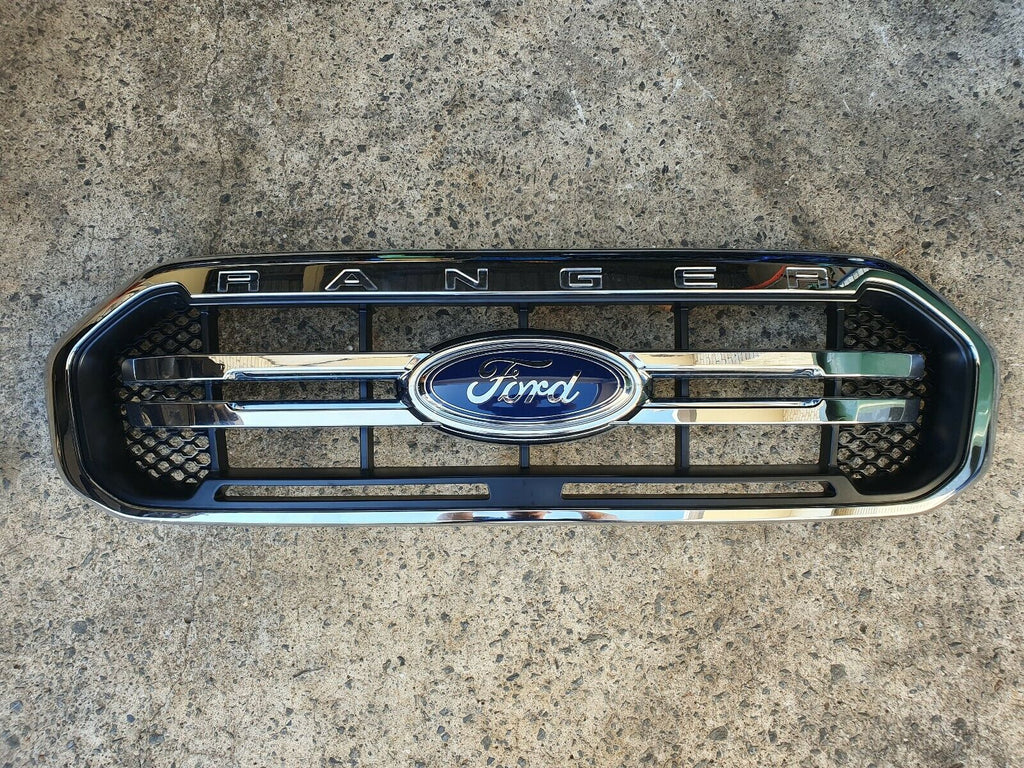 2019 Genuine Ford Ranger Front Center Chrome Grille Grill Badge Ute PX ...