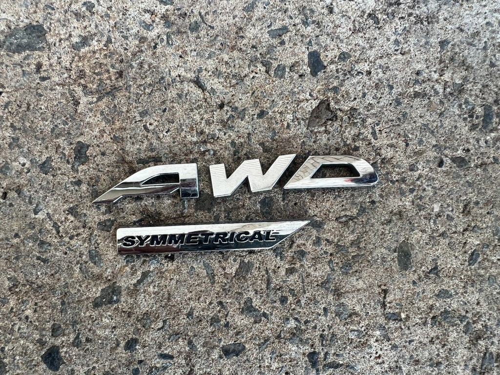 Subaru Liberty Outback 09 - 14 Gen5 Factory Rear Boot Lid AWD Letters ...