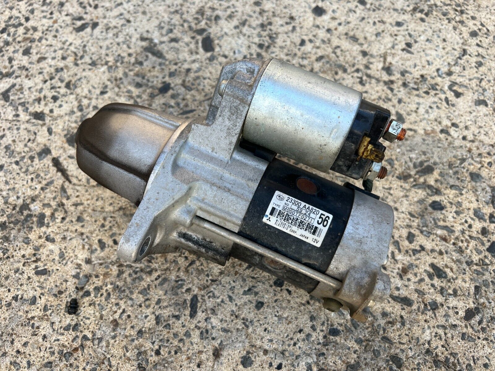 Subaru Impreza GJ G4 12 - 16 Factory Starter Motor Auto 23300 AA820 56 ...