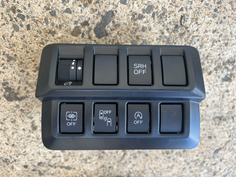 Subaru Forester SK 2018 - 2021 Dash Switches Button Boot Control Trim ...
