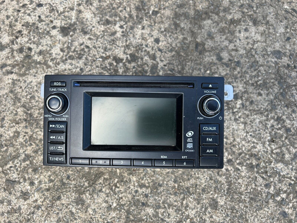 Subaru Forester Wagon SH 2011 - 12 Stereo CD MP3 Player Head Unit AUX ...