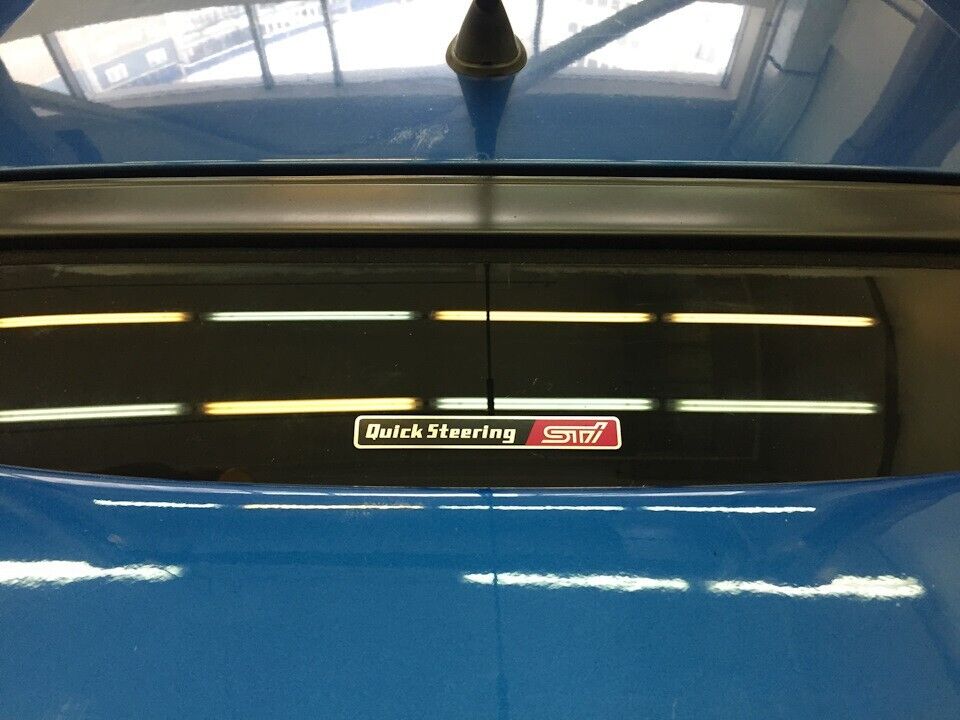 NEW OEM Genuine Subaru Impreza WRX GC8 BRZ 86 GD Steer STI Rear Decal ...