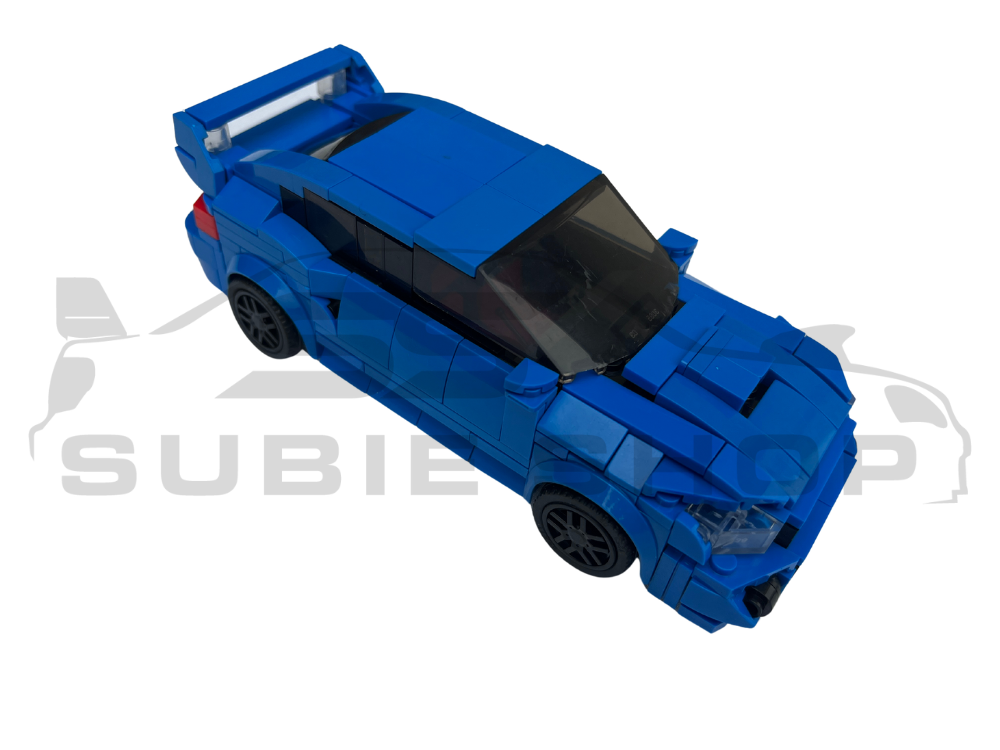 MOC LEGO Car: Subaru WRX STi Championship Rally Model Brick Race Car T ...