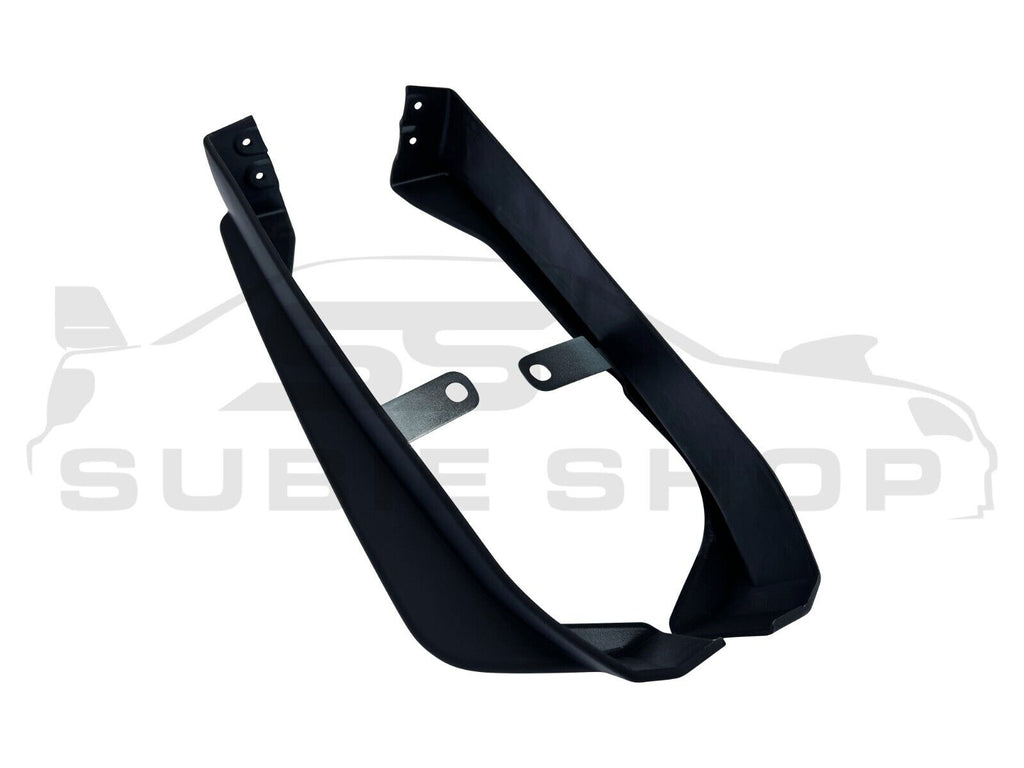 STi Style Rear Bumper Bar Apron Lip Extension Pods For 14 - 20 Subaru ...