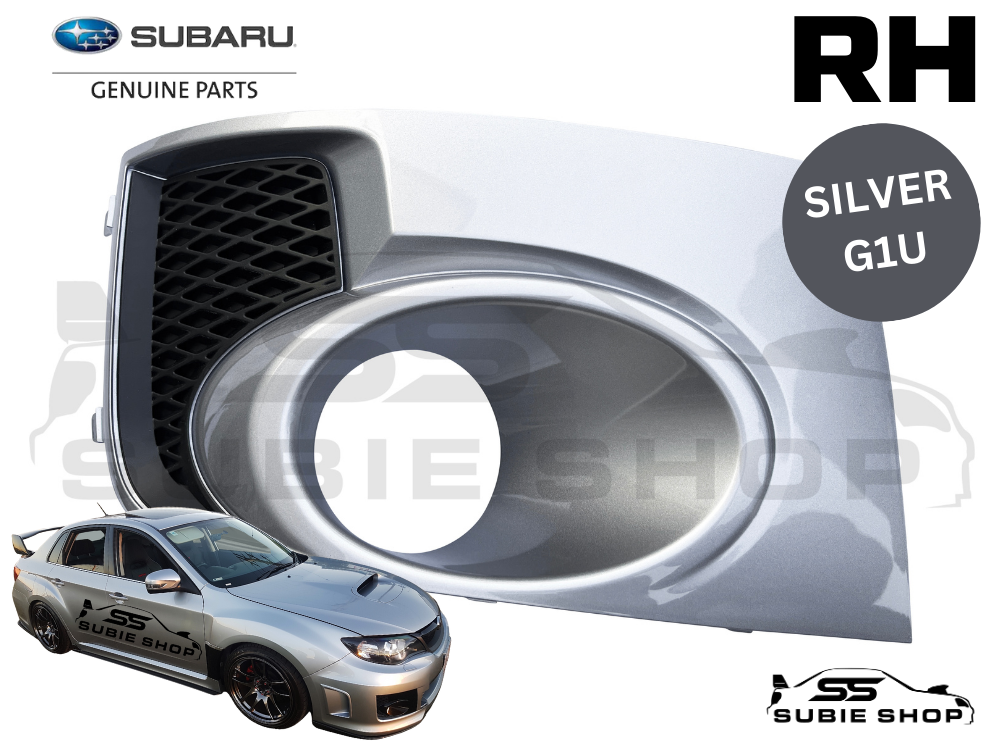 Genuine 11-12 Subaru Impreza WRX STi Fog Light Bezel Cover Surround Si ...