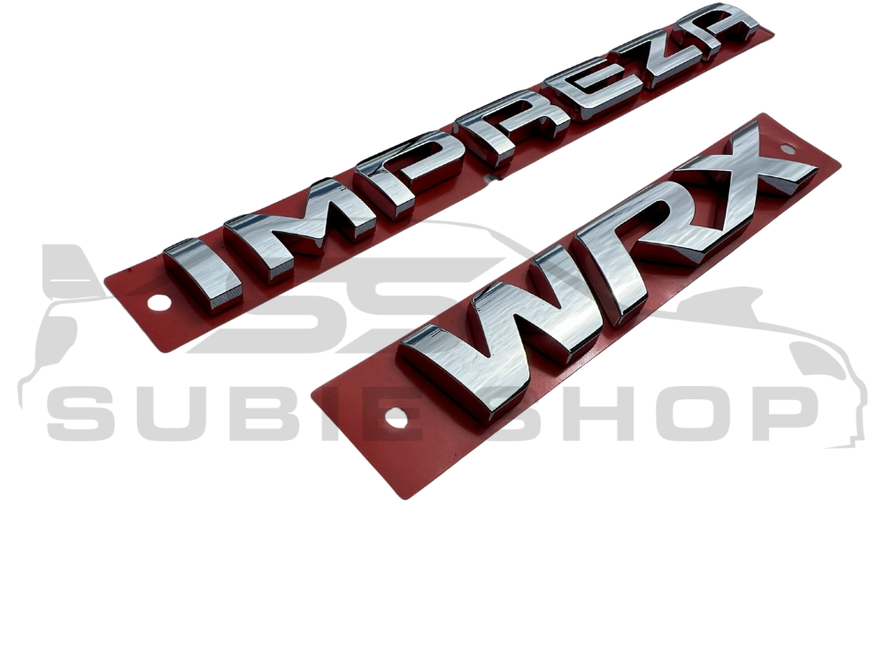 NEW Genuine OEM Subaru Impreza G3 Hatch WRX 8-14 Boot Letters Badge De ...