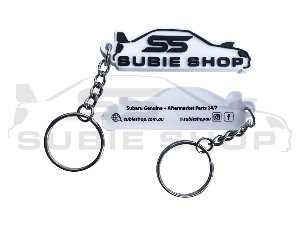 SUBIE SHOP Rubber Key Tag Chain For Subaru Impreza WRX STi Forester BR ...