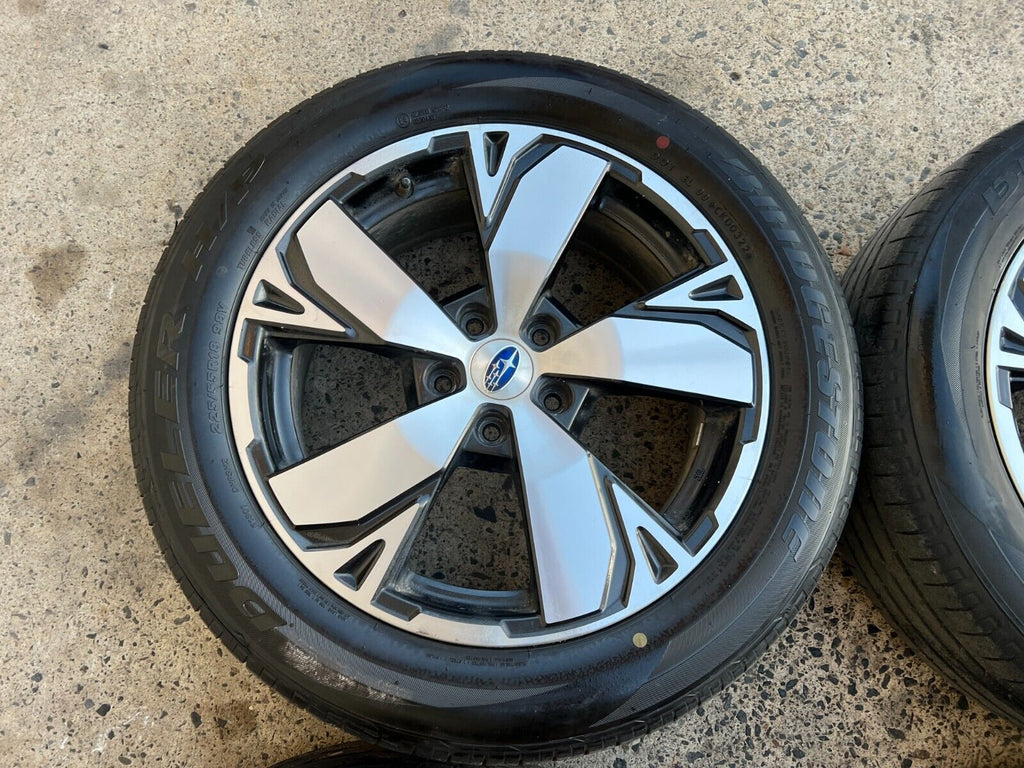 Subaru Forester SK 2018 - 21 18" Inch Wheels Rims Mags Tyres 225/55 R1 ...